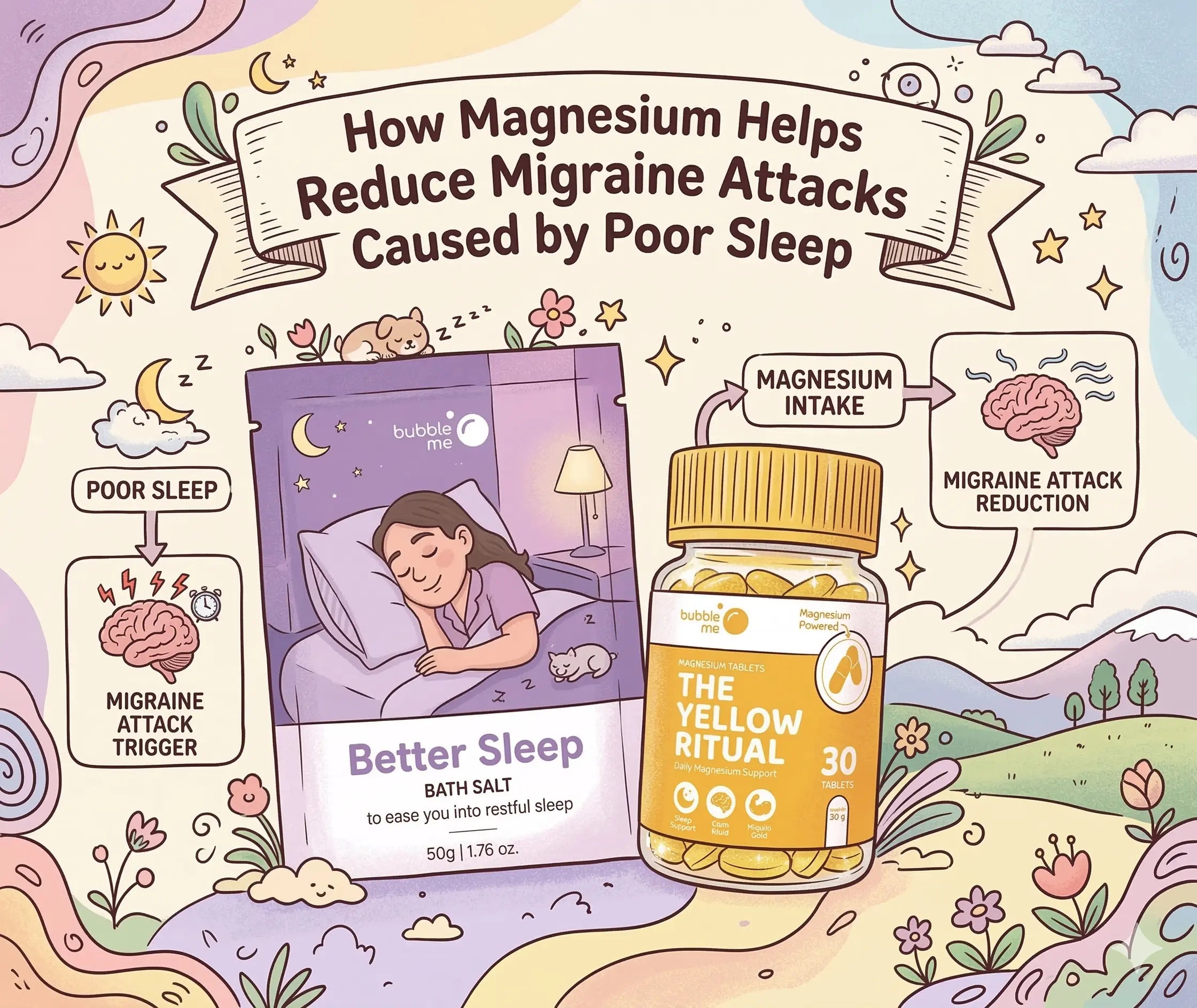 How Magnesium Helps Reduce Migraine Attacks Caused by Poor Sleep ...