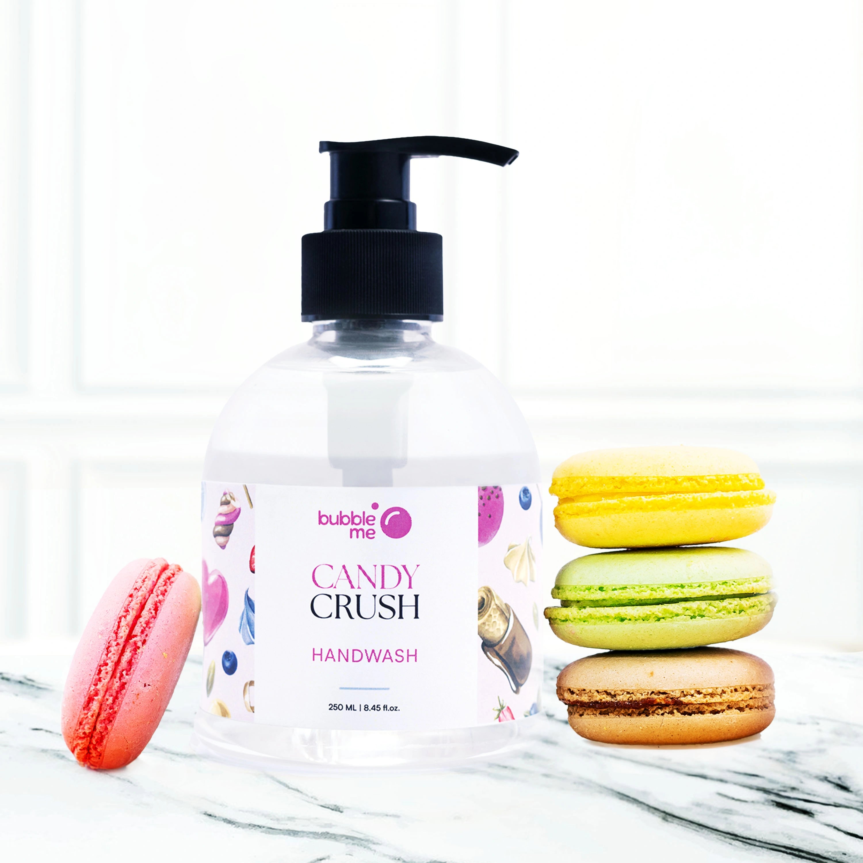 Buy Candy Crush Hand Wash with Aloe, Honey & Turmeric – Bubble Me
